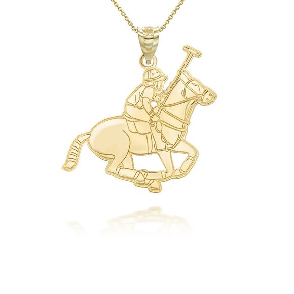 Element Shine | Jewelry | Personalized Engrave Name K Solid Gold Polo ...